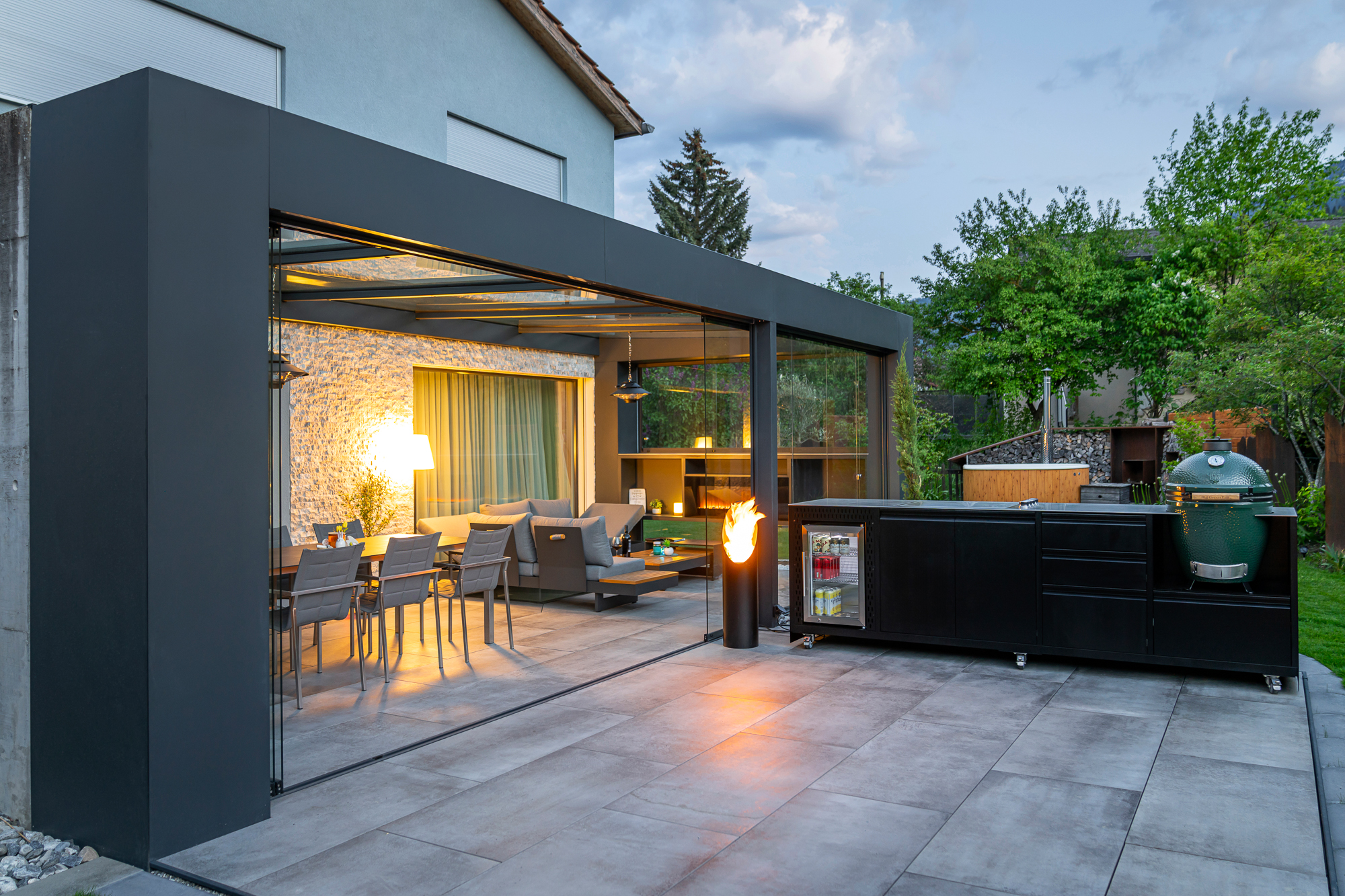 Sitzplatzüberdachungen und Pergola - Angebot - Metallbau Perazzelli AG